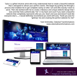 New Magical Website Design Showcase ~ Magical Marketing Company